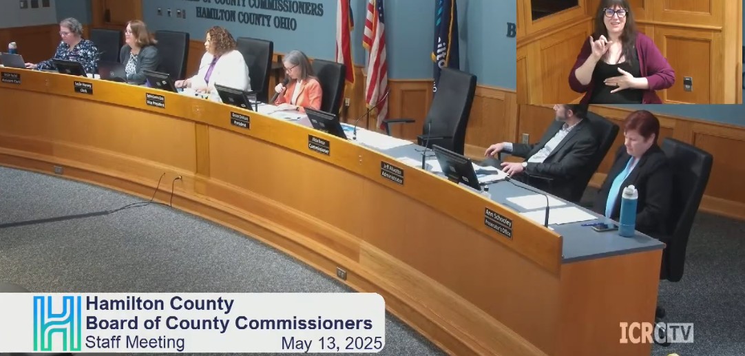 Hamilton County Board of County Commissioners Staff Meeting: May 13 ...